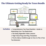 Ultimate Getting Ready for Taxes Bundle - DIY Tax Prep for Small Busin ...