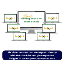 Ultimate Getting Ready for Taxes Bundle - DIY Tax Prep for Small Busin ...